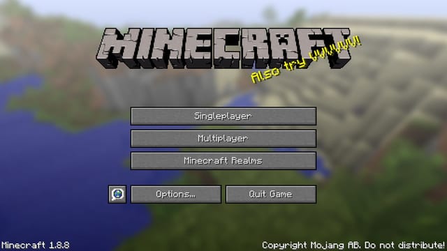 How to play Minecraft 1.8.8