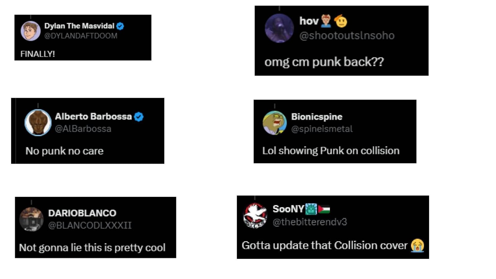 "OMG CM Punk back??" "FINALLY!" - Fans react to AEW potentially coming ...