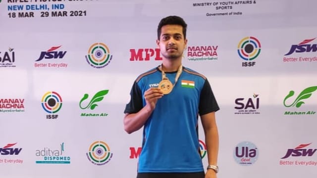 How did Swapnil Kusale qualify for the Paris Olympics 2024?