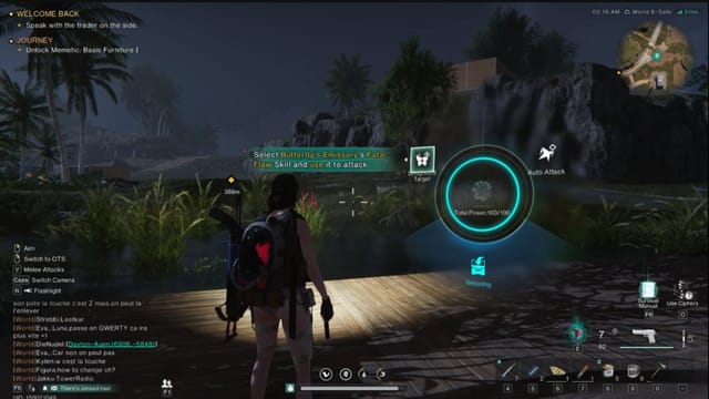 How to use the Butterfly Emissary in Once Human