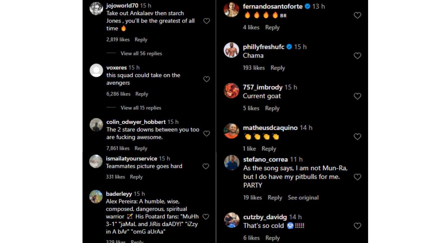 UFC: "Our loyalty is not for sale," "Chama" - Alex Pereira's heartfelt ...