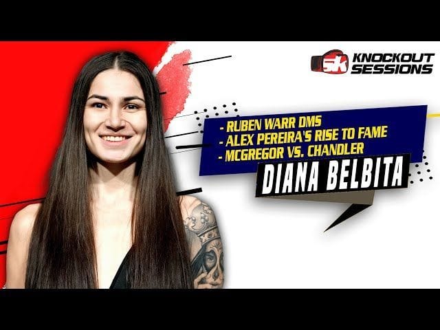 Exclusive: Diana Belbita recounts first experience working as cutwoman ...