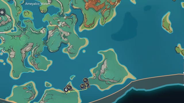 Genshin Impact Sprayfeather Gill locations and farming routes