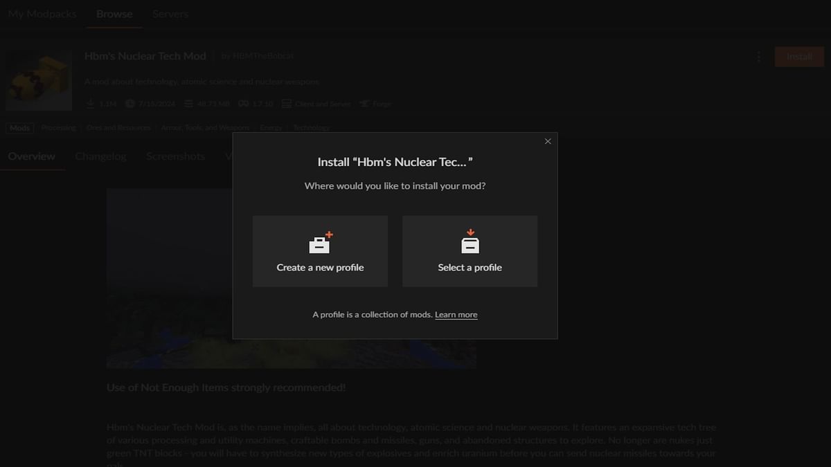Minecraft HBM's Nuclear Tech mod: Features and installation guide