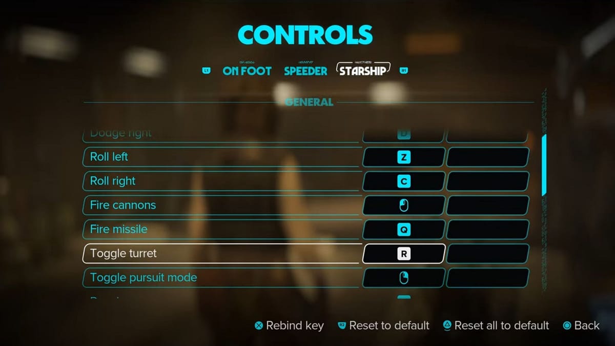Best Star Wars Outlaws control settings