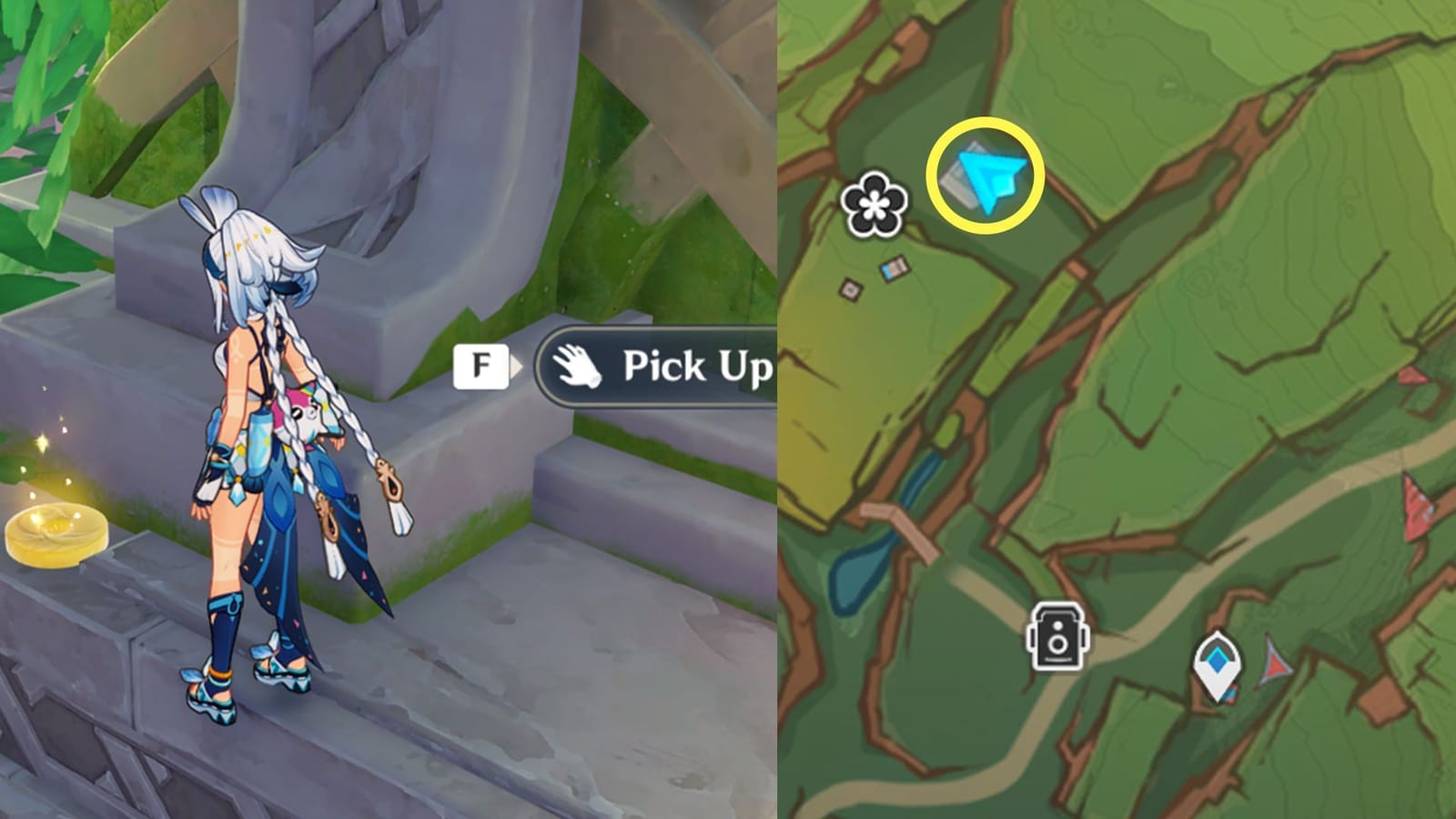 Natlan Radiant Spincrystal locations in Genshin Impact