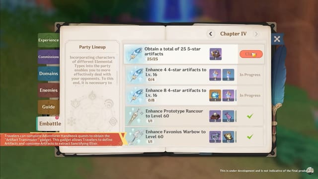 How to get Sanctifying Elixir in Genshin Impact