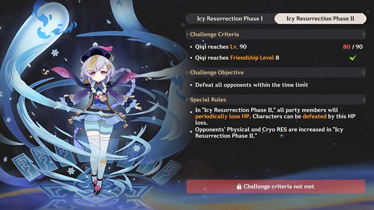 Genshin Impact: Qiqi's Envisaged Echoes guide