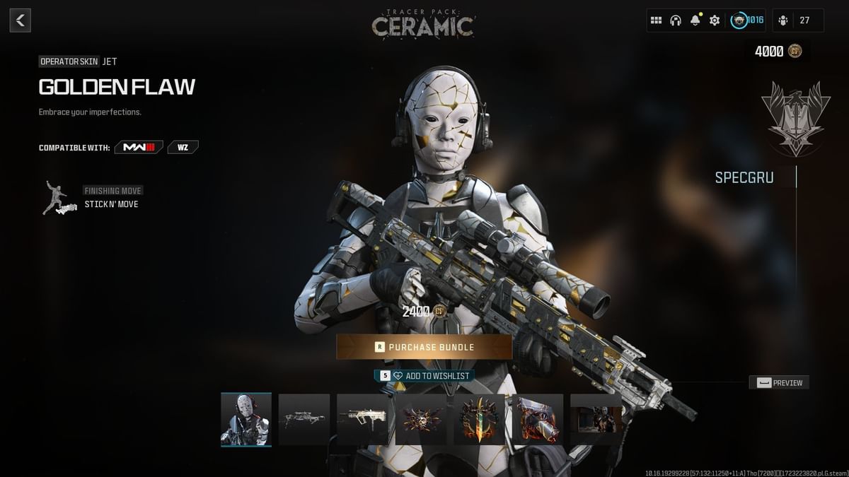Ceramic Tracer Pack in MW3 and Warzone: Price, what's included, and is ...