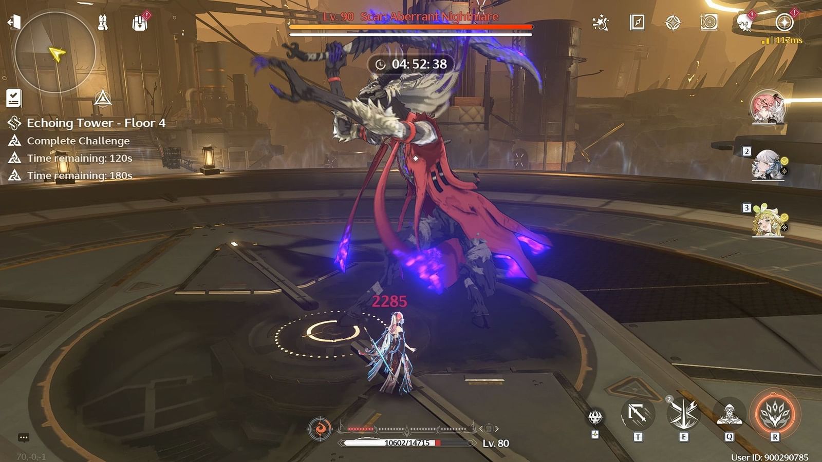 Wuthering Waves to reduce Scar boss difficulty in Tower of Adversity