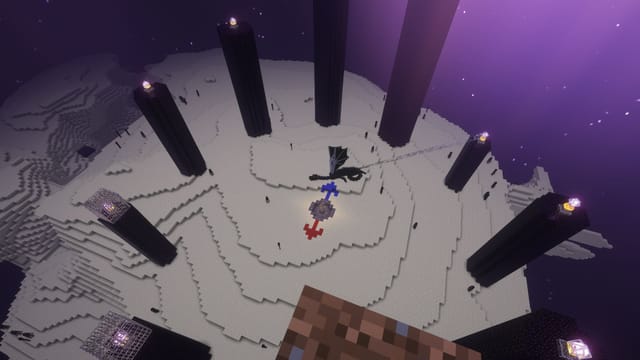 How to make Ender Dragon perch faster in Minecraft