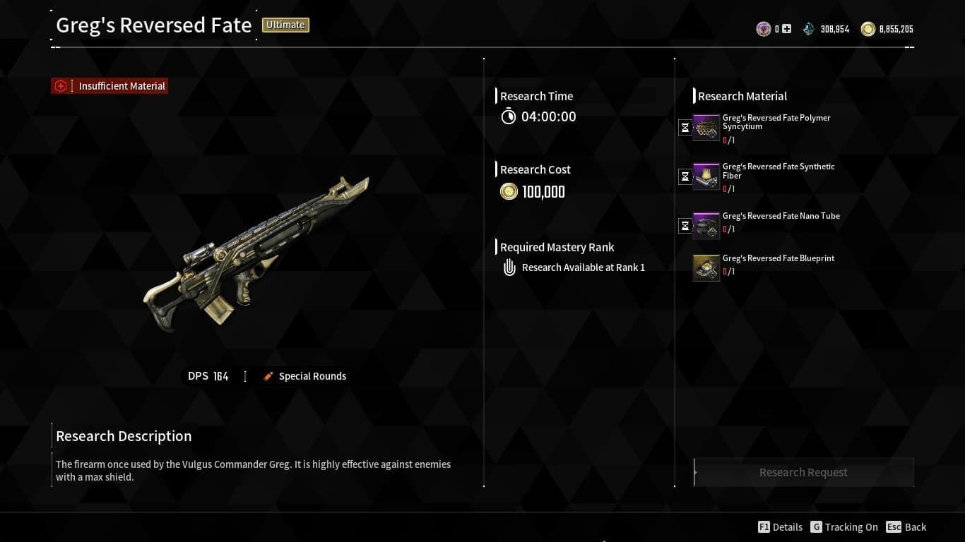 How to get Greg's Reversed Fate in The First Descendant