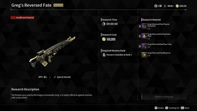 How to get Greg's Reversed Fate in The First Descendant