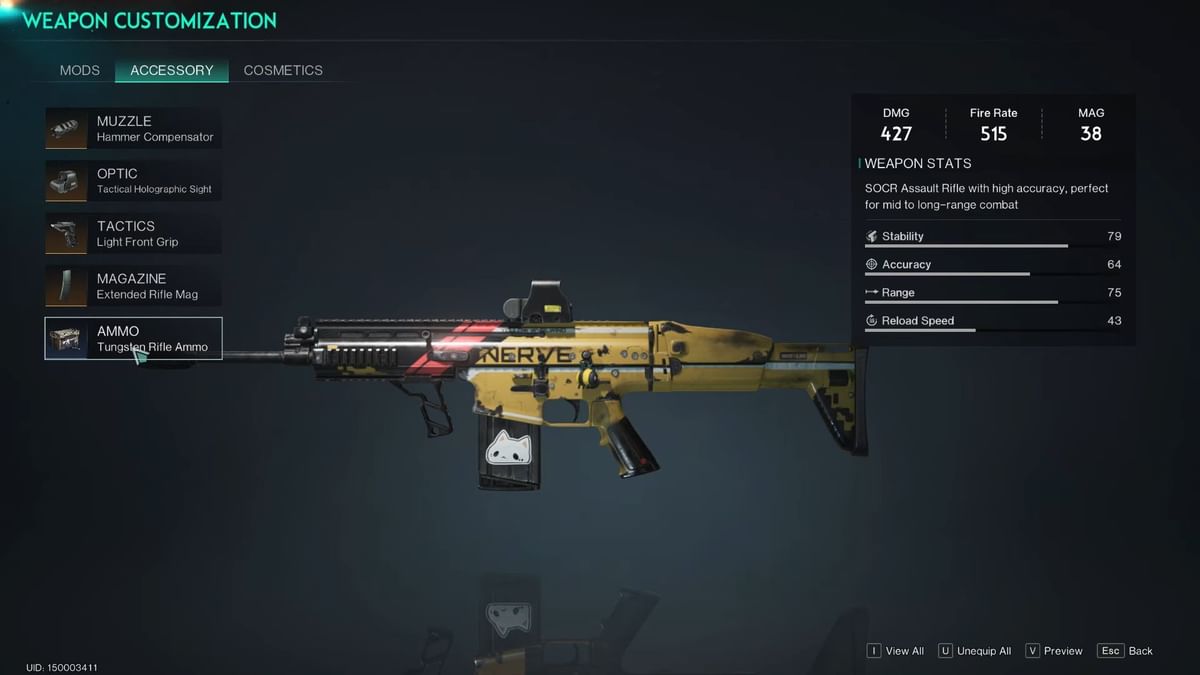 How to get SOCR Last Valor in Once Human