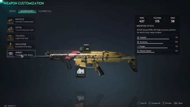 How to get SOCR Last Valor in Once Human