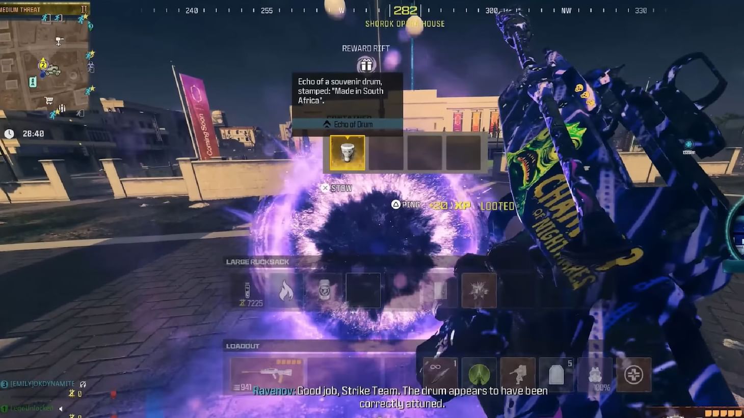 How to get golden Echo of Drum in MW3 Zombies?