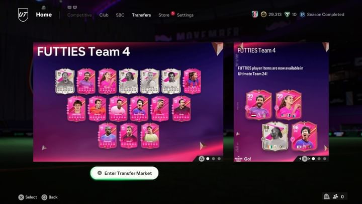 All EA FC 24 FUTTIES Week 4 players