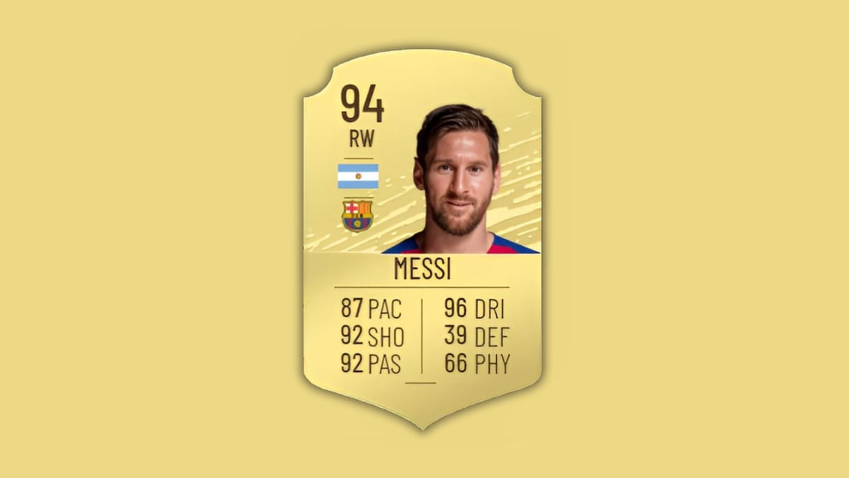 Lionel Messi EA FC Ratings: Past 10 years rating for Argentine legend ...
