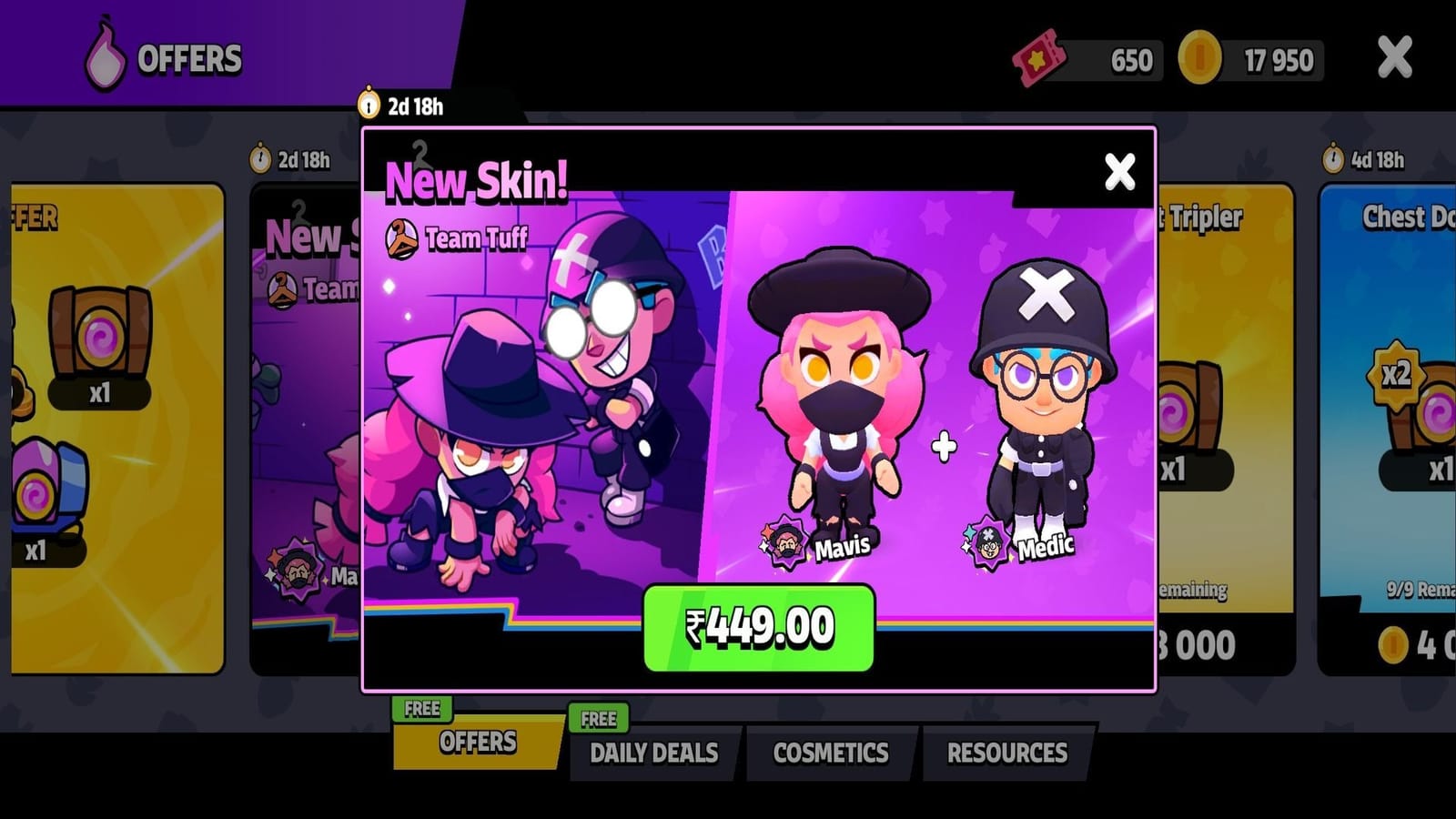 Tuff Mavis and Medic in Squad Busters: Cost, design, and more