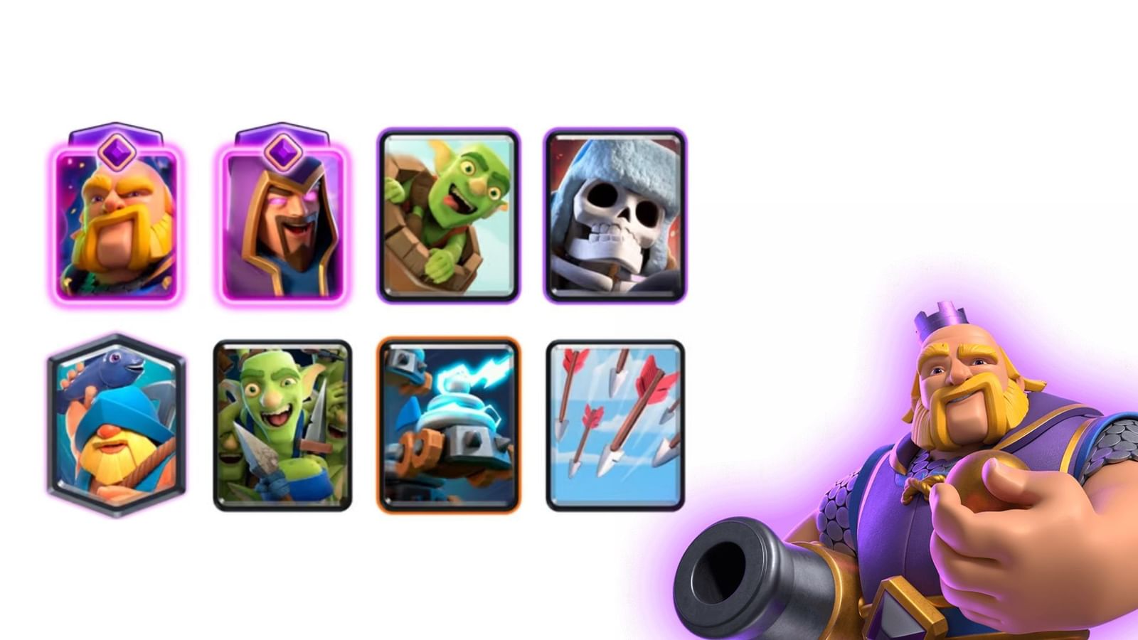 Best Royal Giant Evolution decks in Clash Royale
