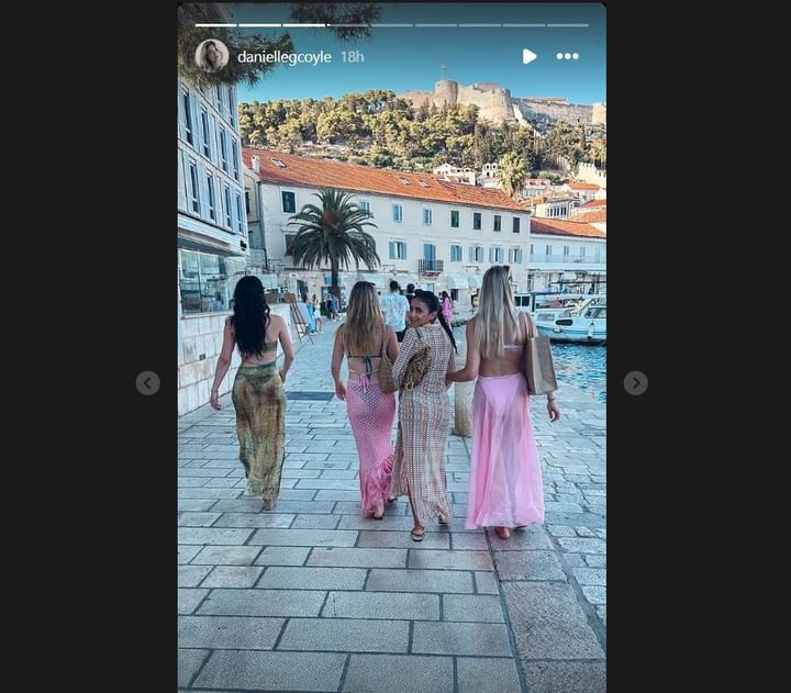 In Photos: Charlie Coyle's wife Danielle shares a glimpse into David Pastrnak's dream wedding in ...