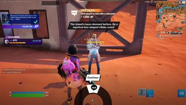 How to complete Beware the Wanderer Story Quests in Fortnite