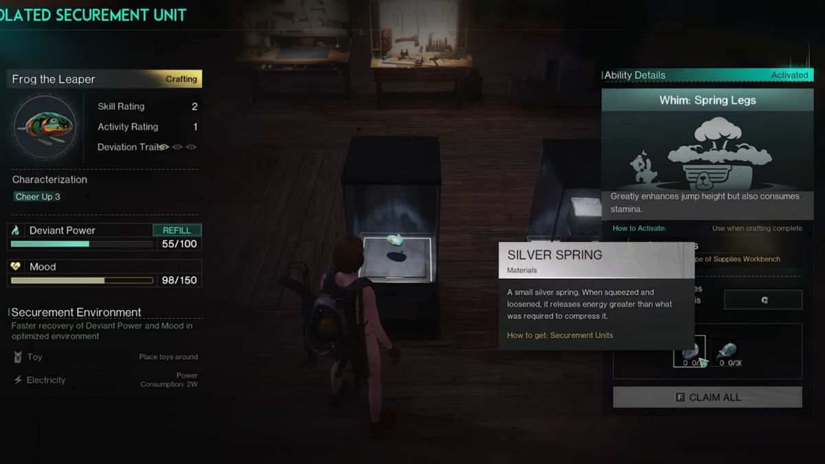 How to get Frog the Leaper deviant in Once Human