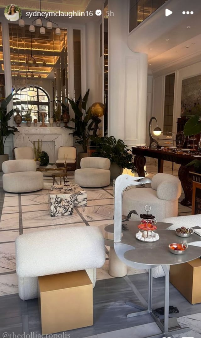 In Pictures: Sydney McLaughlin-Levrone enjoys trip to Greece with ...