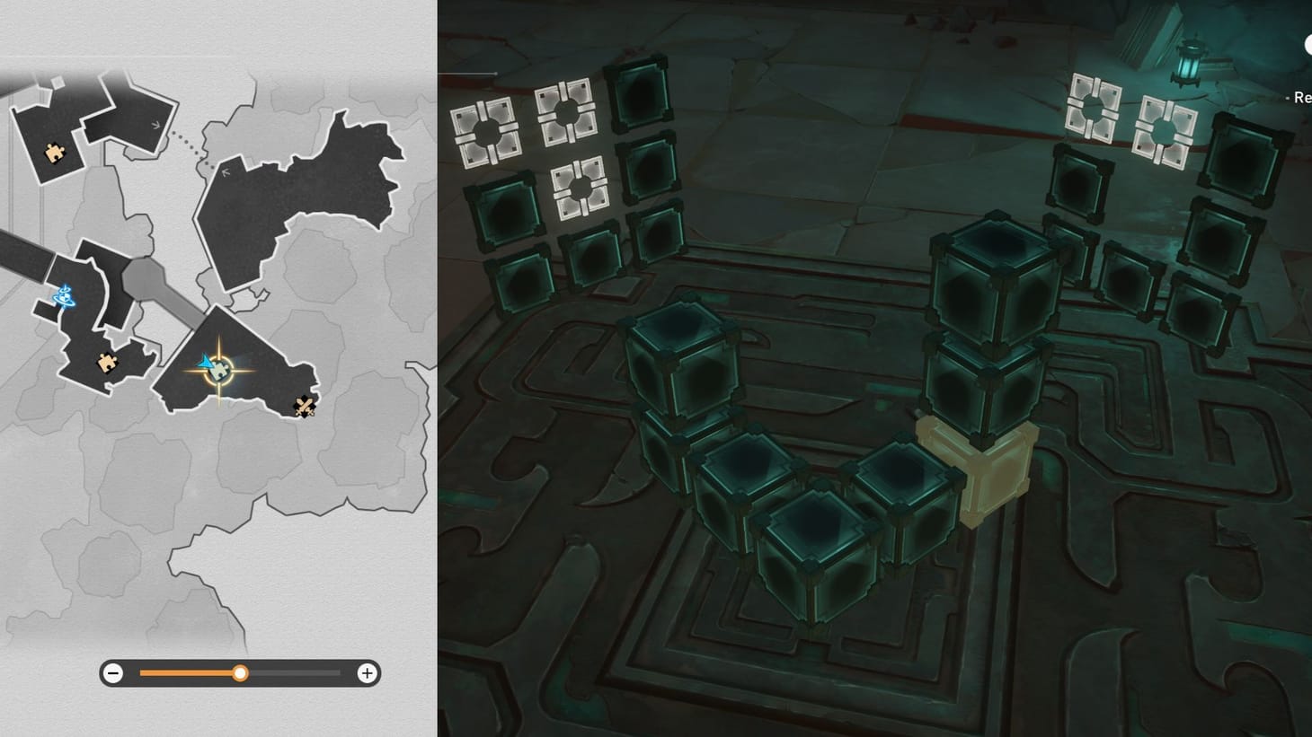 All 12 Hexanexus Puzzle locations in Honkai Star Rail The Shackling Prison