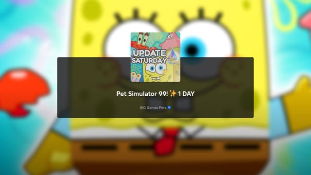 Pet Simulator 99: How to get Titanic SpongeBob SquarePants