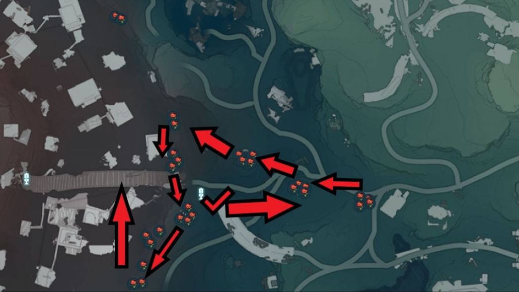 Wuthering Waves Belle Poppy locations and farming routes