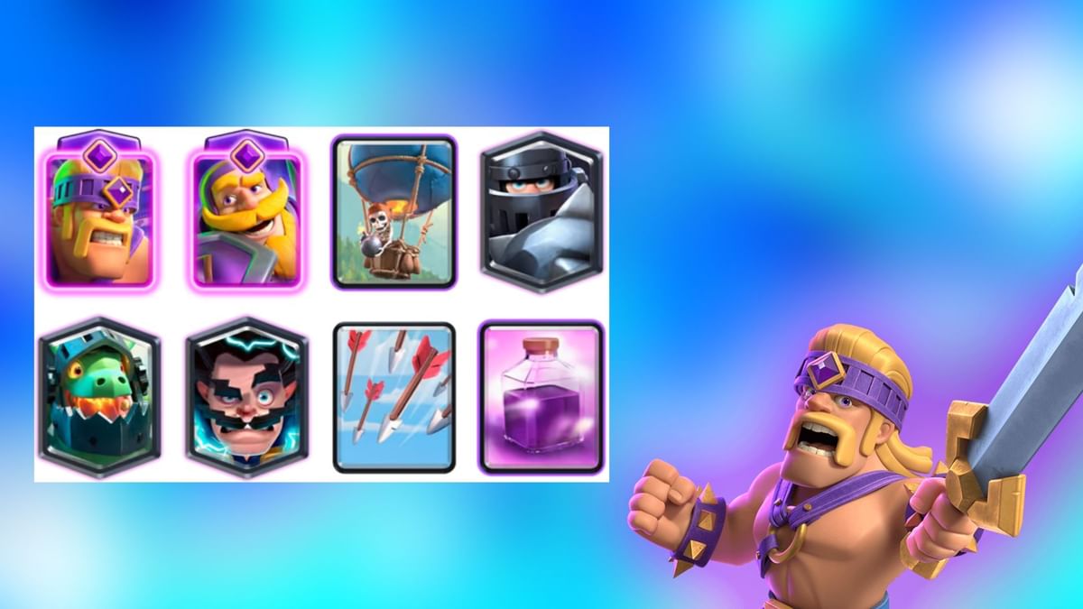 Clash Royale: Best Barbarians Evolution decks in Clash Royale