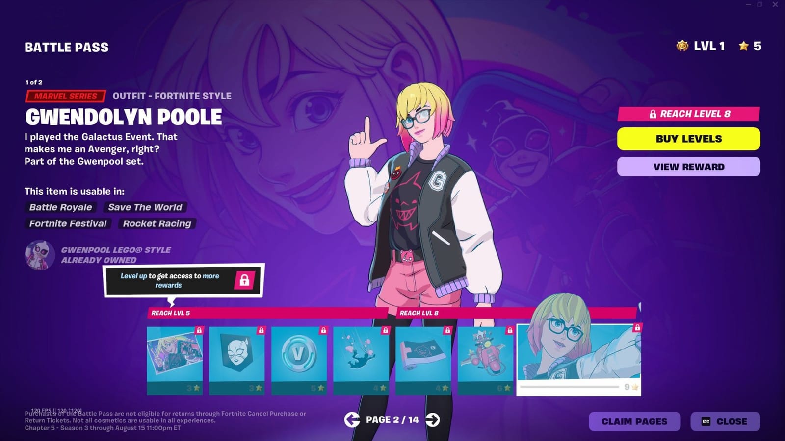 Fortnite Chapter 5 Season 4 Battle Pass: Full list of every skin from ...
