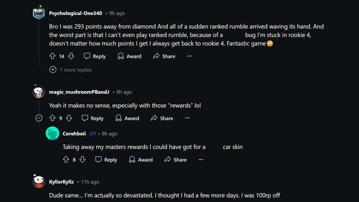 "This ranked rumble is so dumb": Apex Legends players question the need ...