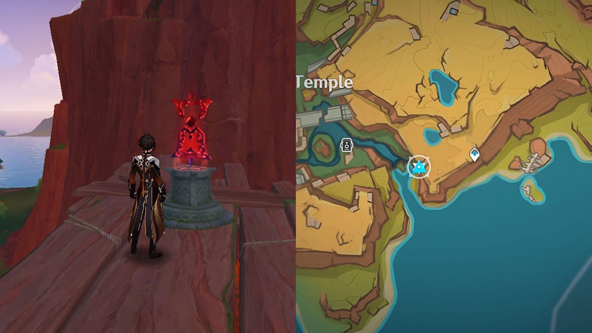 All Natlan Time Trial challenge locations in Genshin Impact
