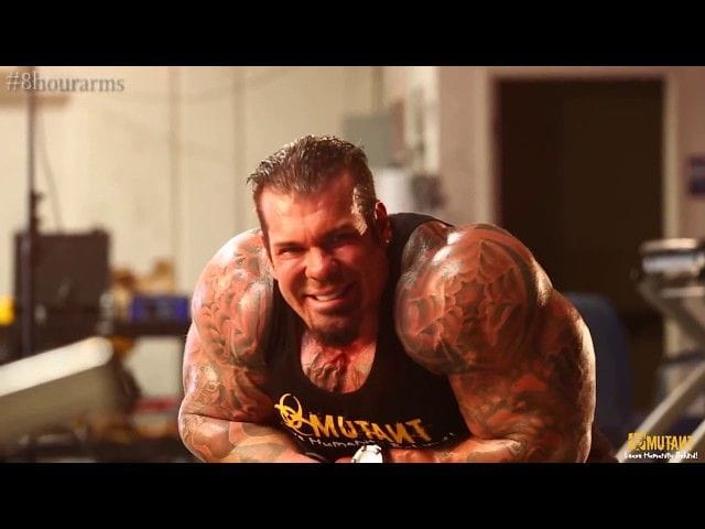 What was Rich Piana’s insane 8-hour arm workout?