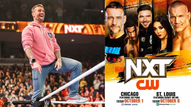 3 directions for CM Punk on WWE NXT appearance in October
