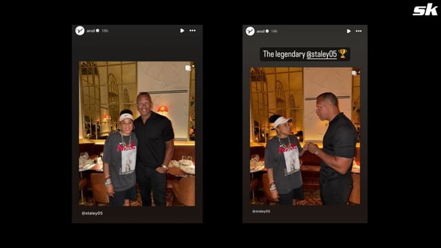 In Photos: Alex Rodriguez shares frame with 'legendary' South Carolina HC Dawn Staley at Paris ...