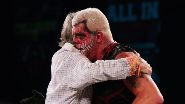 AEW star Dustin Rhodes shares a message for WWE Hall of Famer after ...