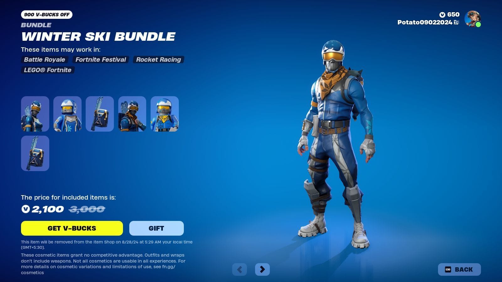 How to get the Mogul Master and Alpine Ace skins in Fortnite