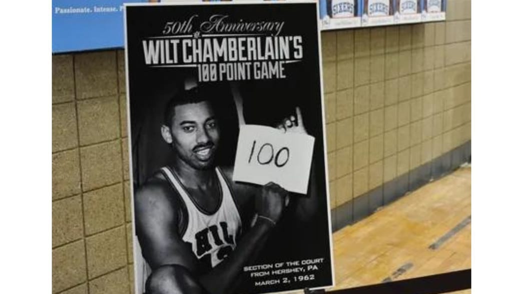 NBA fans question Wilt Chamberlain's 100-pt game's validity after 90 ...