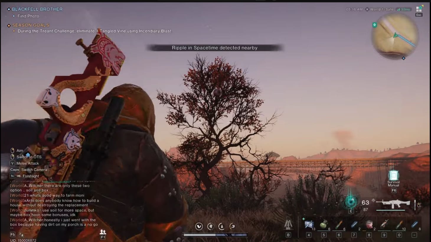 How to get Legendary Tactical Combine Grip in Once Human