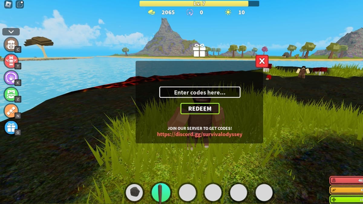 Survival Odyssey codes
