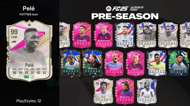 EA FC 24 Pele FUTTIES Icon SBC: All tasks and cheapest solutions
