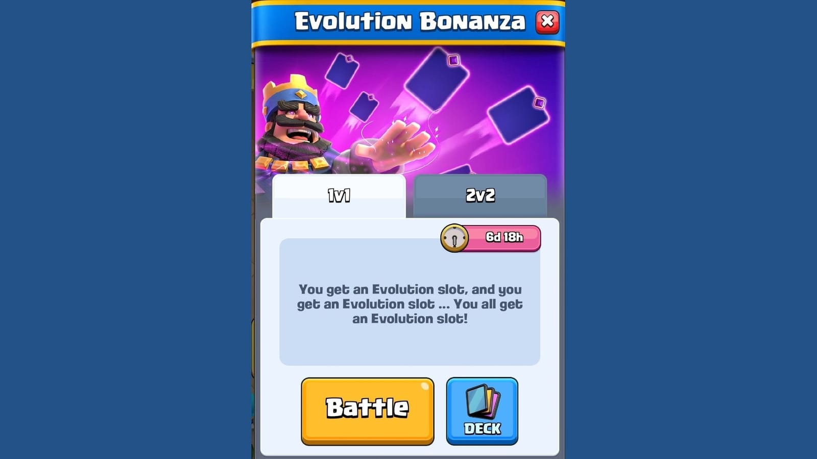 Clash Royale Evolution Bonanza Event: Details, rewards, and more