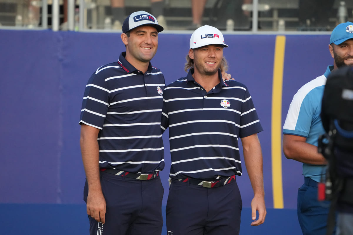 Scottie Scheffler: “Uncle Sam putting in the work”: Scottie Scheffler ...