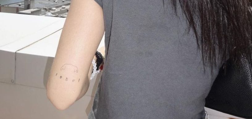 What are Charli D'amelio's tattoos?