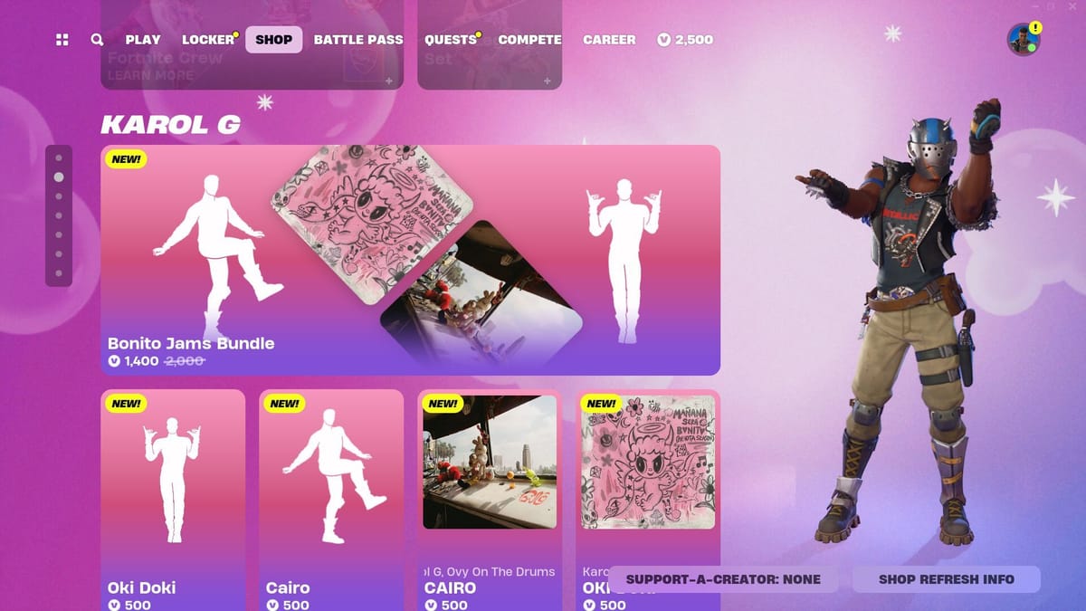 Fortnite Festival Season 5 Pass: Full list of every item