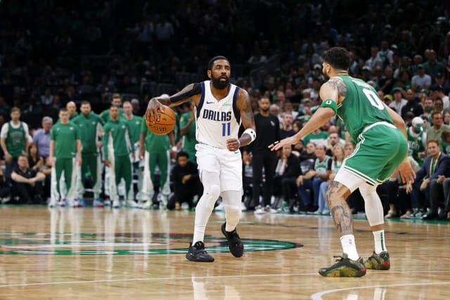 Kyrie Irving posts political meme aimed at Donald Trump & Kamala Harris ...