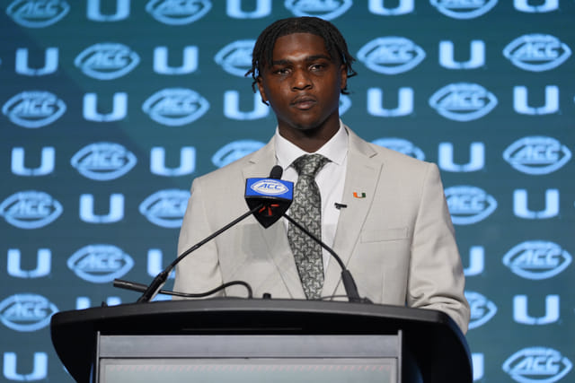 “That’s just what they say”: Miami QB Cam Ward reluctant to label rival ...
